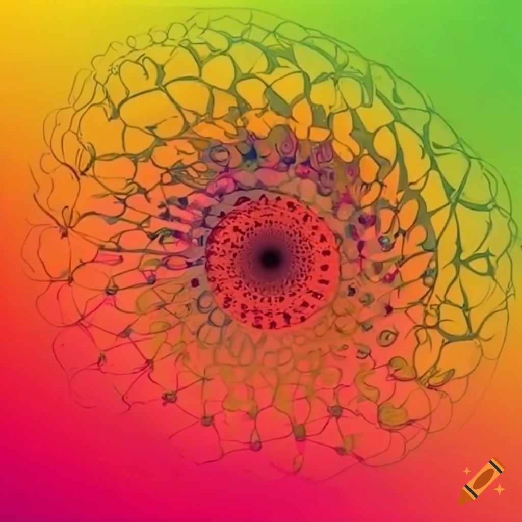 Abstract amplifying sound waves on Craiyon