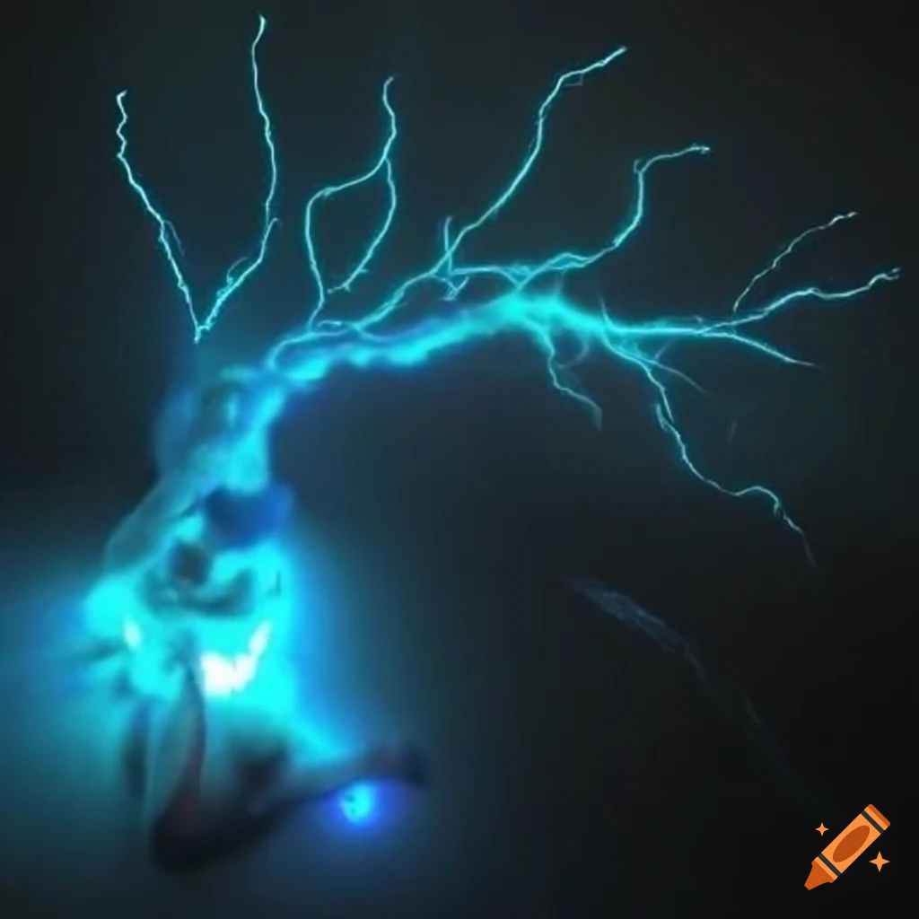 Glowing lovecraftian figure with luminous star aura and gossamer ...