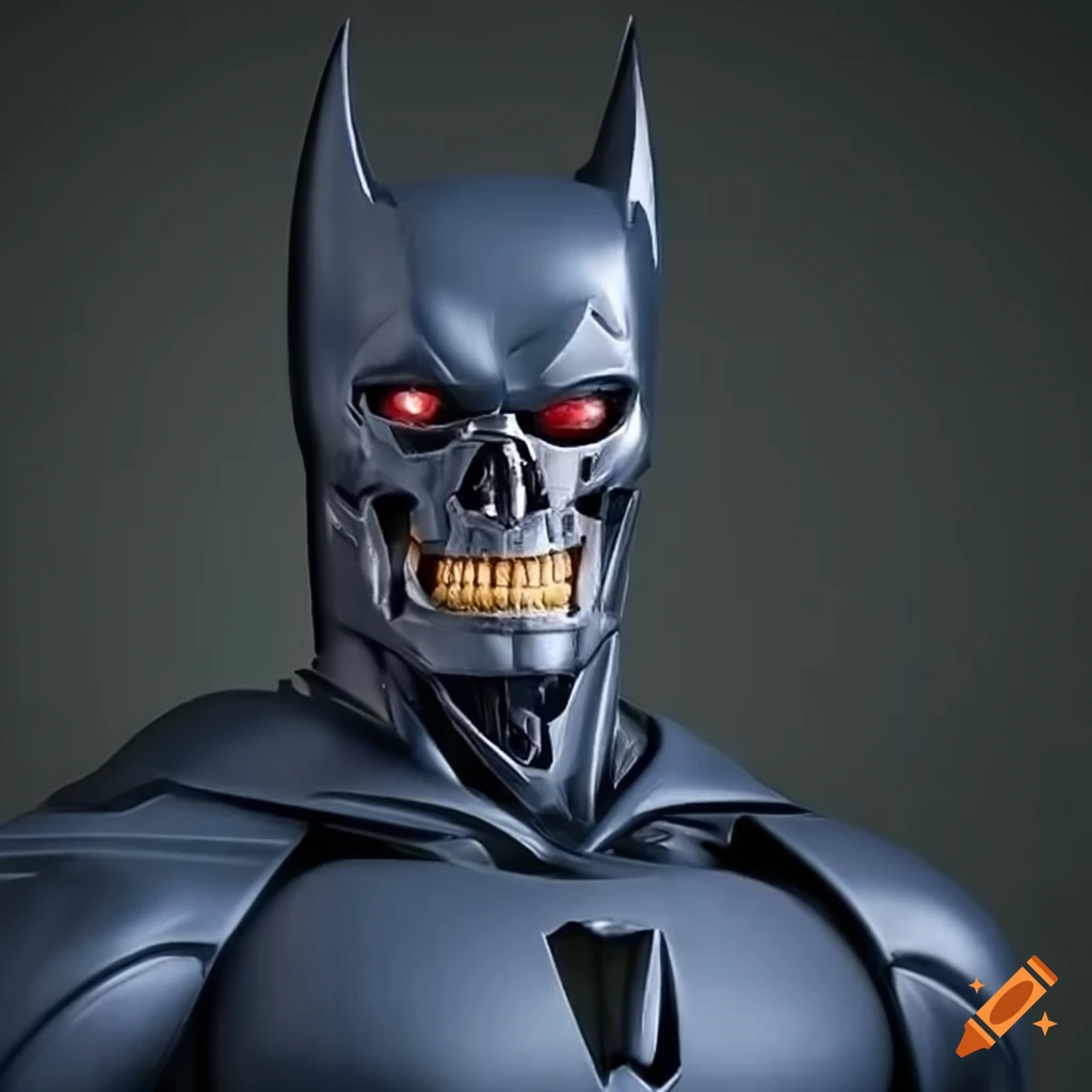 Batman in terminator style on Craiyon