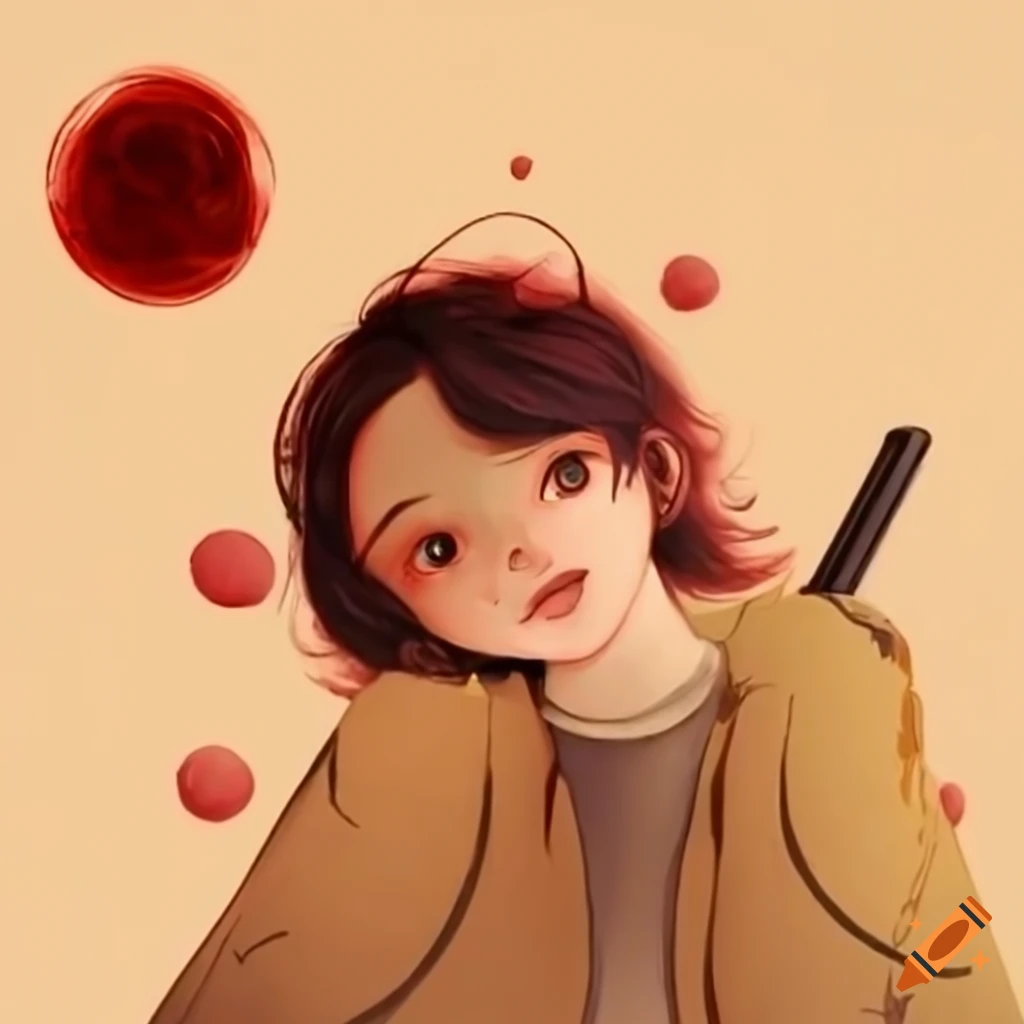 Abstract representation of life on Craiyon