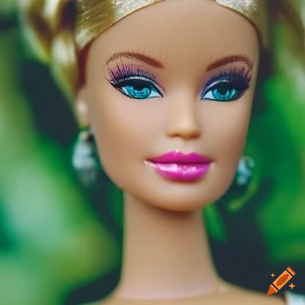 Green bay barbie on Craiyon