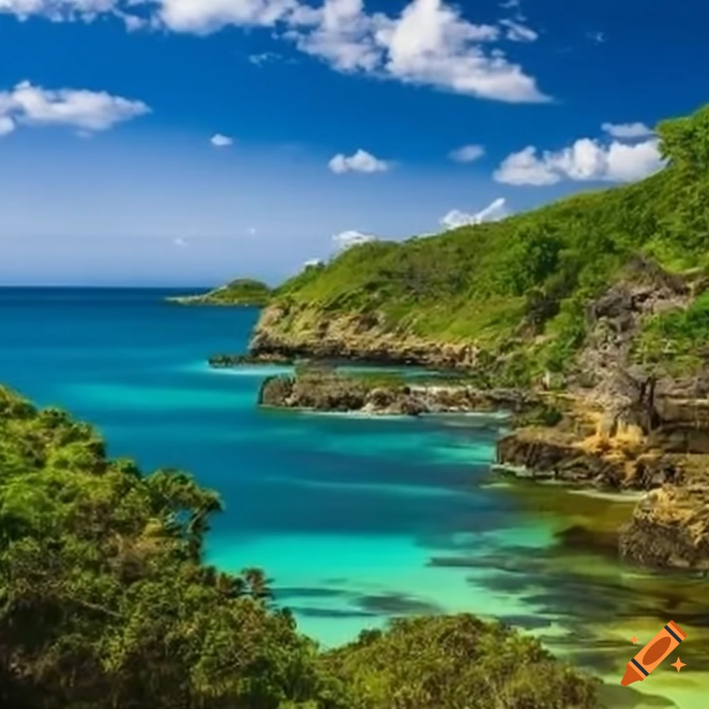 The valley, anguilla on Craiyon