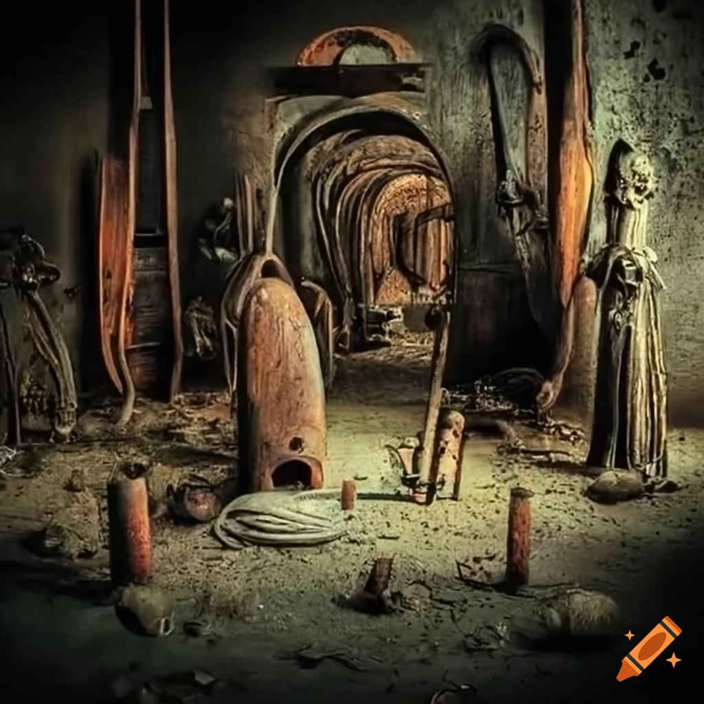 Inside the ultra modern surrealist art gallery of rusty junk sculpture ...