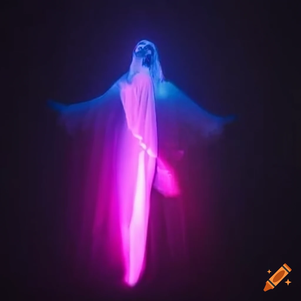 Luminous star aura with gossamer light depicting Jesus Christ on Craiyon