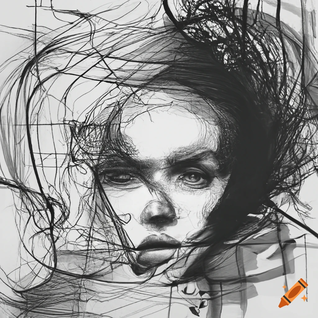 Abstract amplifying sound waves on Craiyon