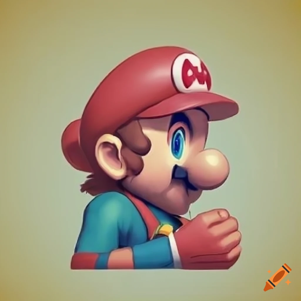 Nintendo digital art on Craiyon