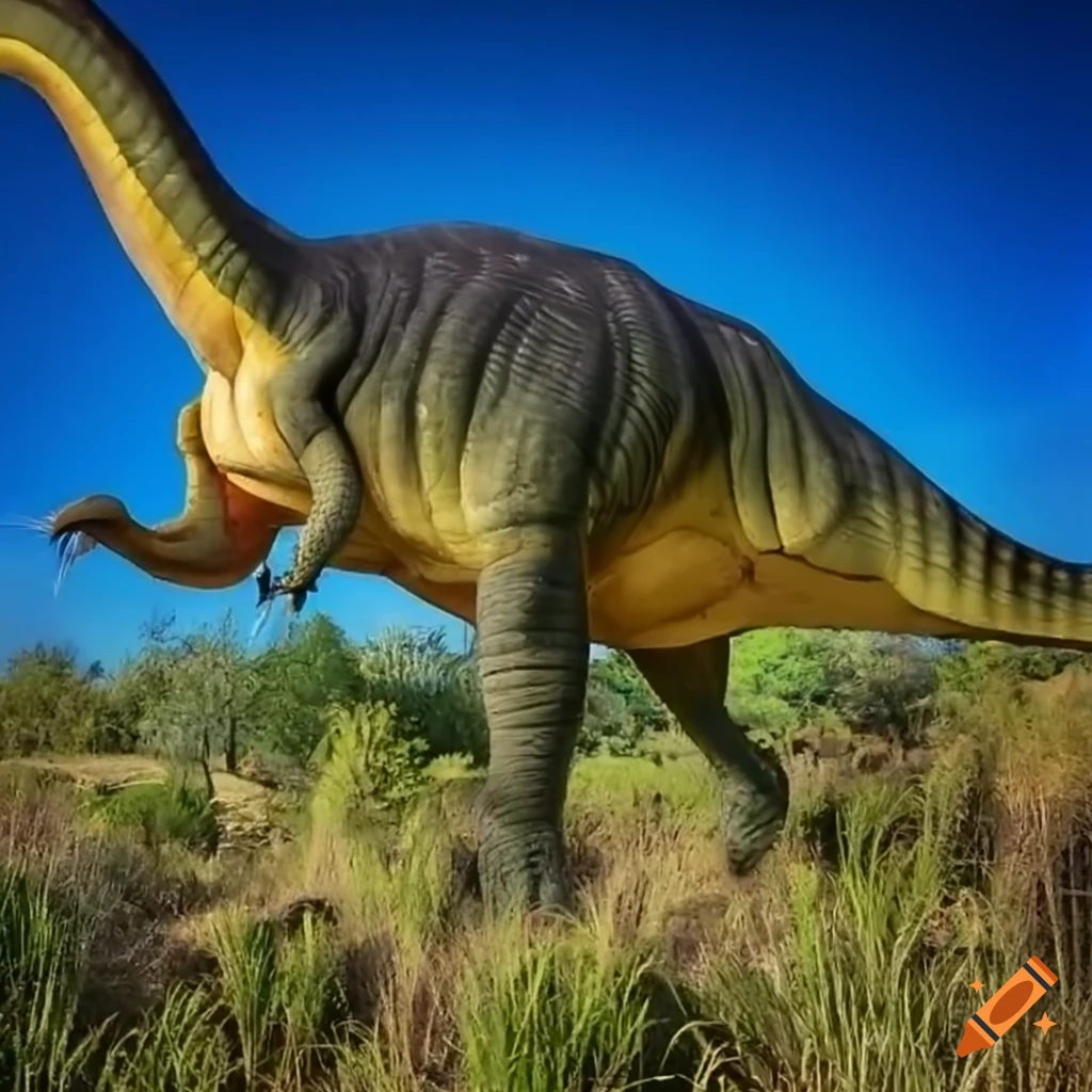 Dinosaurs land on Craiyon