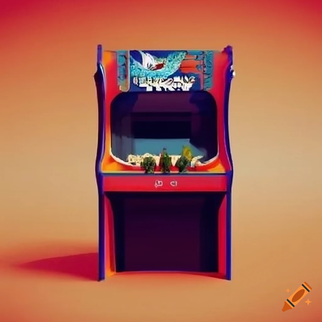 Arcade sign on Craiyon