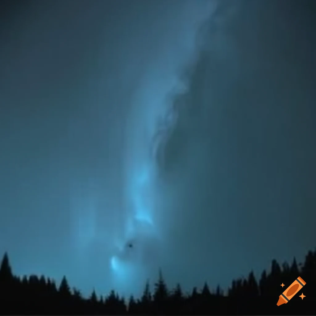 Abstract image representing natural phenomena on Craiyon