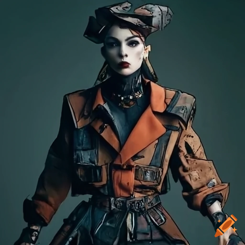 Borderlands-esque outfit with psycho and darkwear influences by frank ...