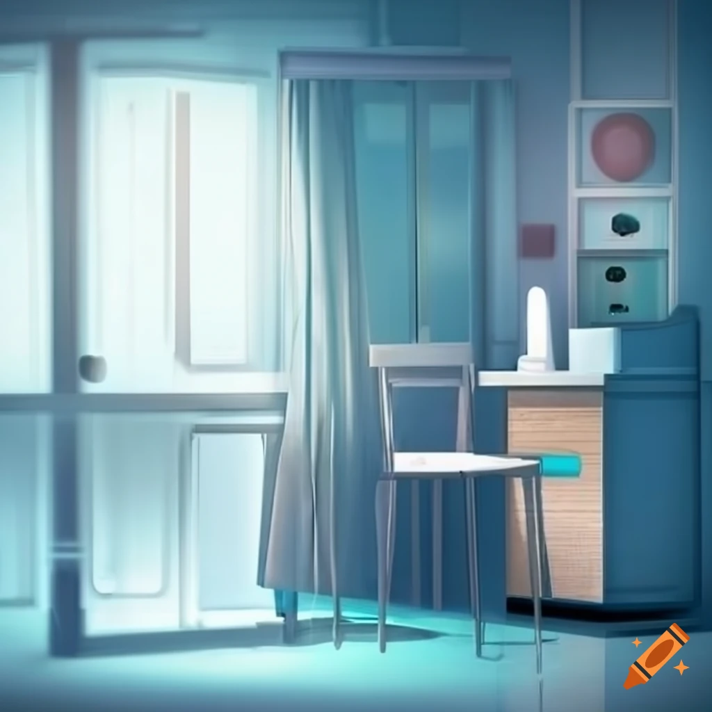 Doctor's cabin in a hospital setting on Craiyon