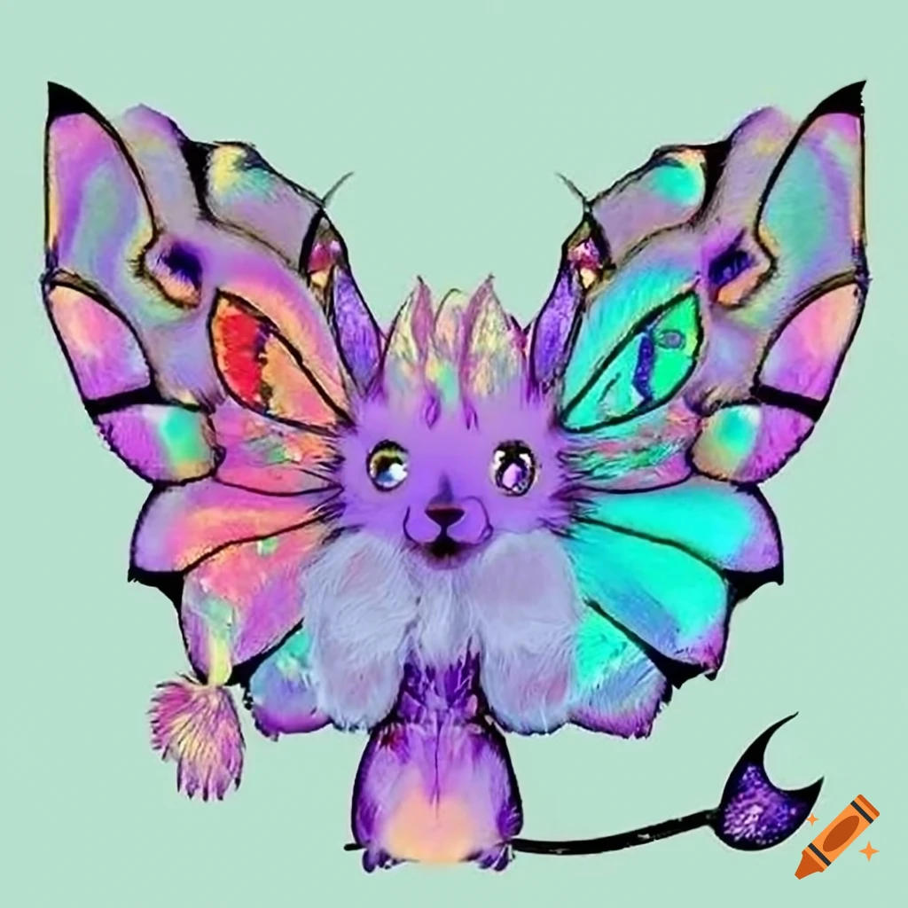 The Fluffernox: a small enchanting creature with fluffy bunny and ...