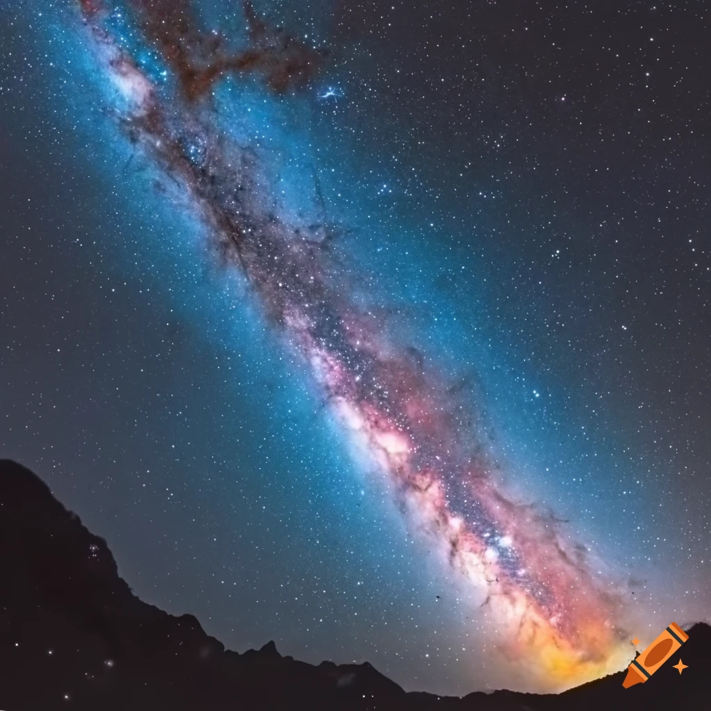 Vía láctea on Craiyon