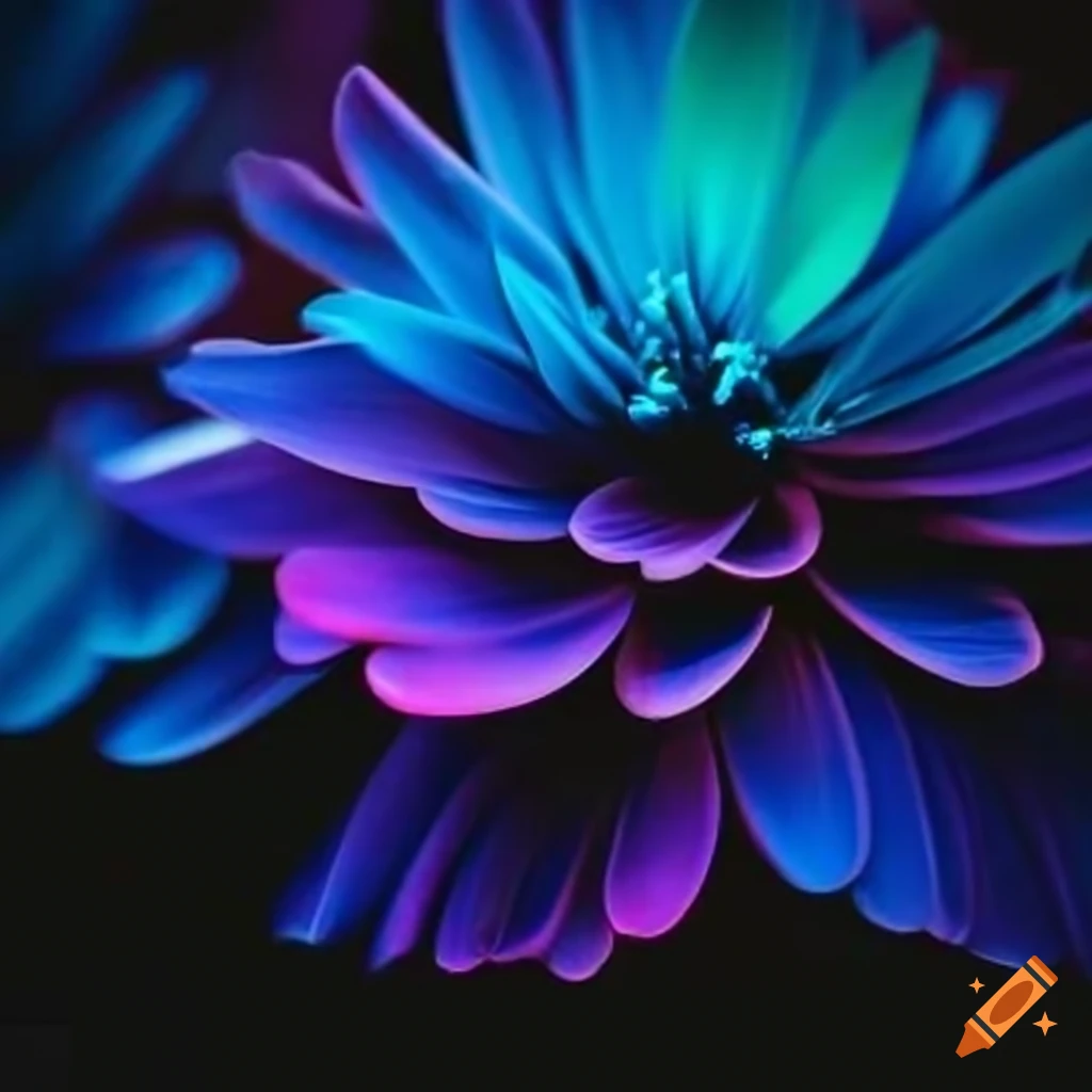 Vivid color abstract background on Craiyon