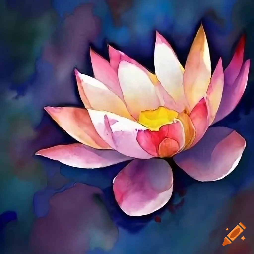 Lotus flower on Craiyon