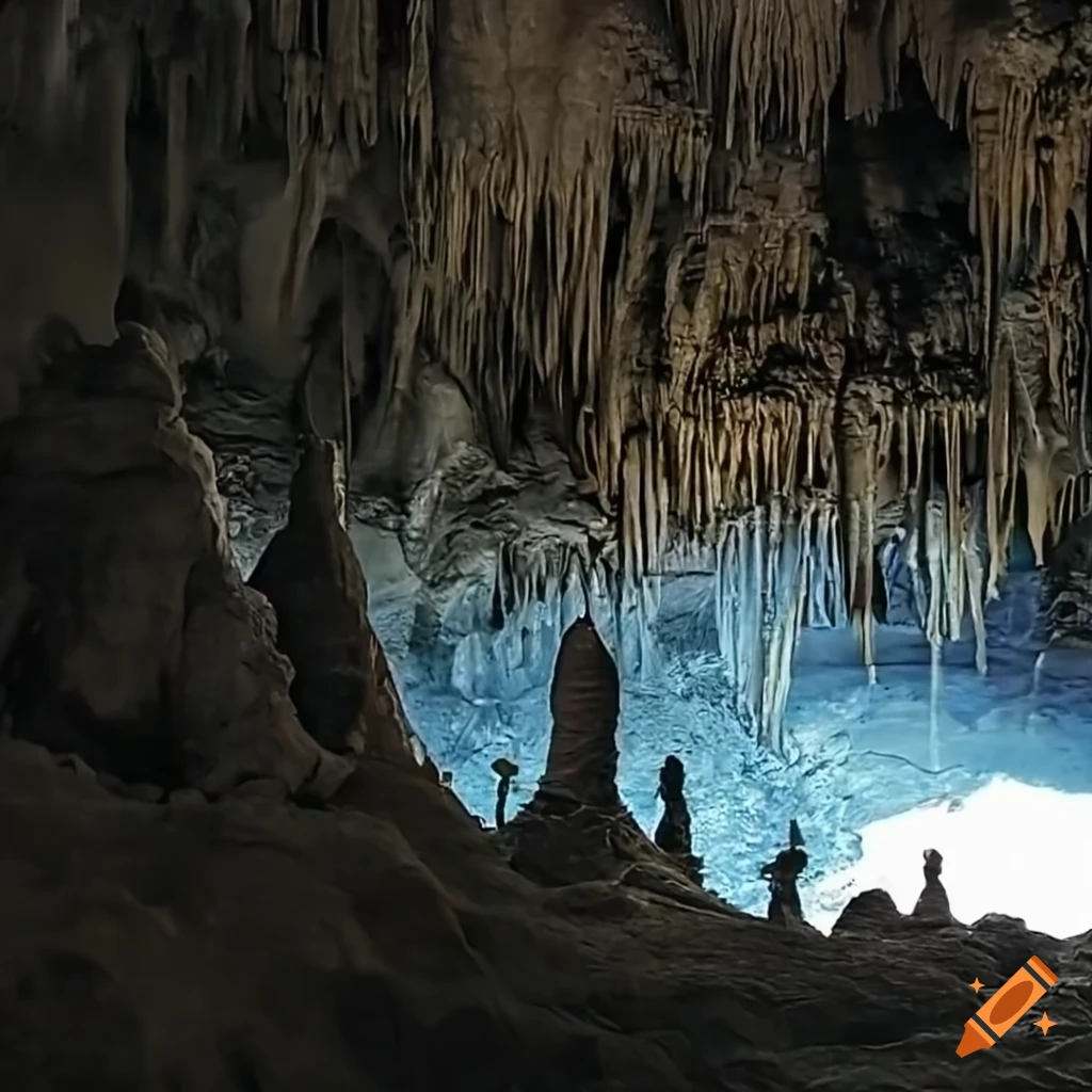 Cavern on Craiyon