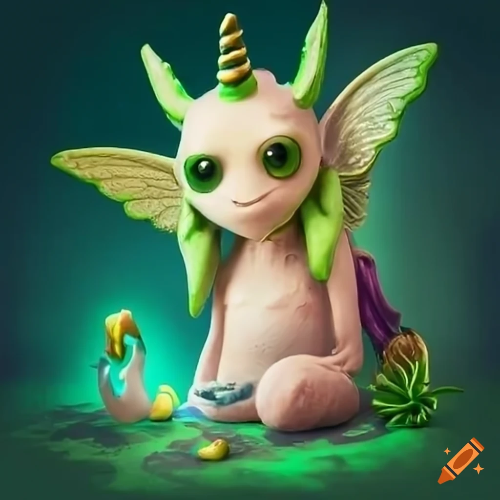 Mythical creatures and mutant omega mart lemon fruit monster in the ...