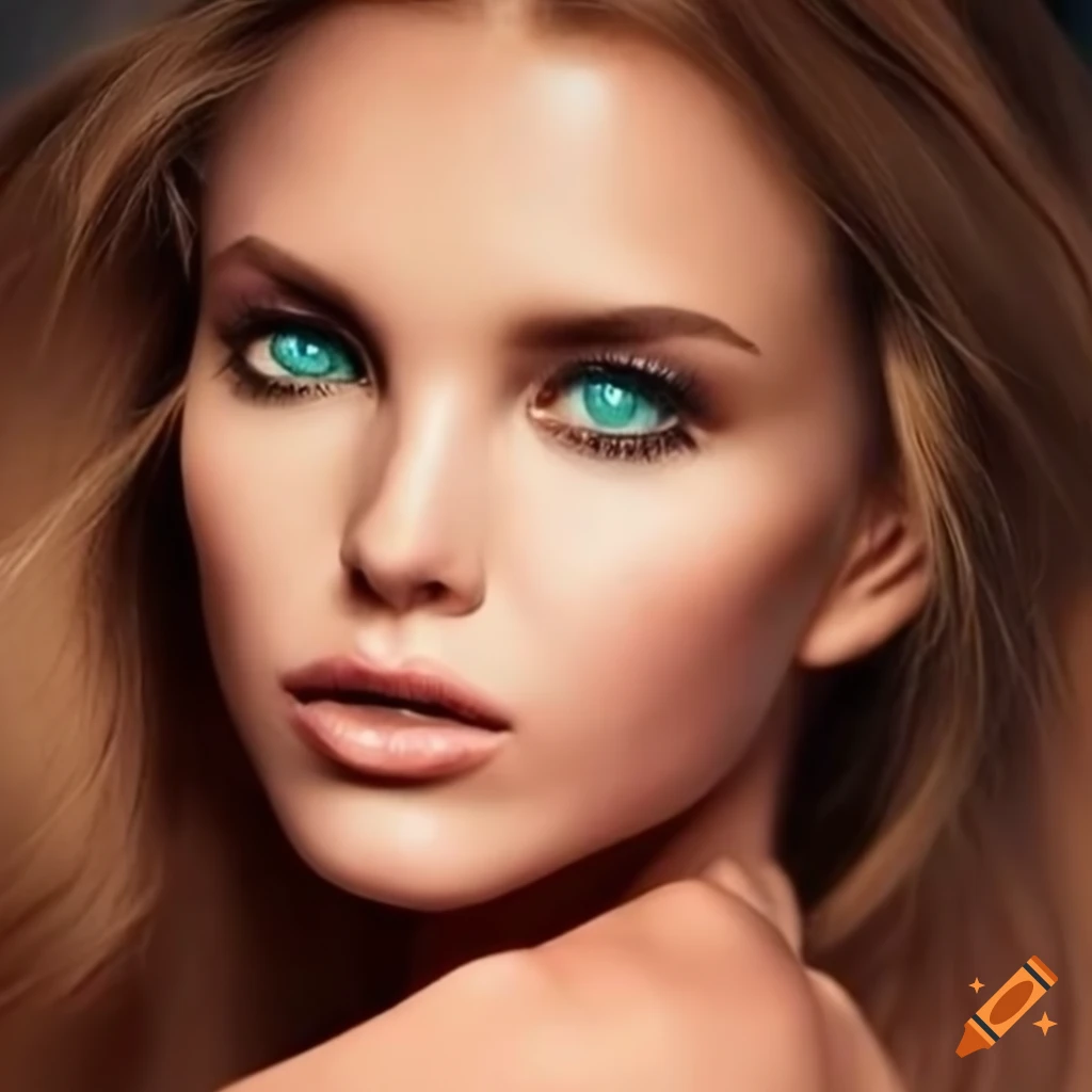 Beautiful Woman Portrait On Craiyon