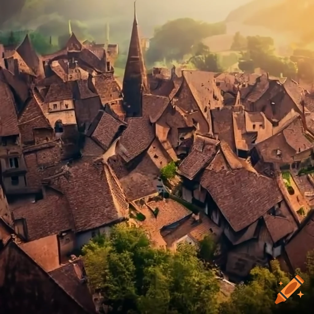 Top View Medieval House