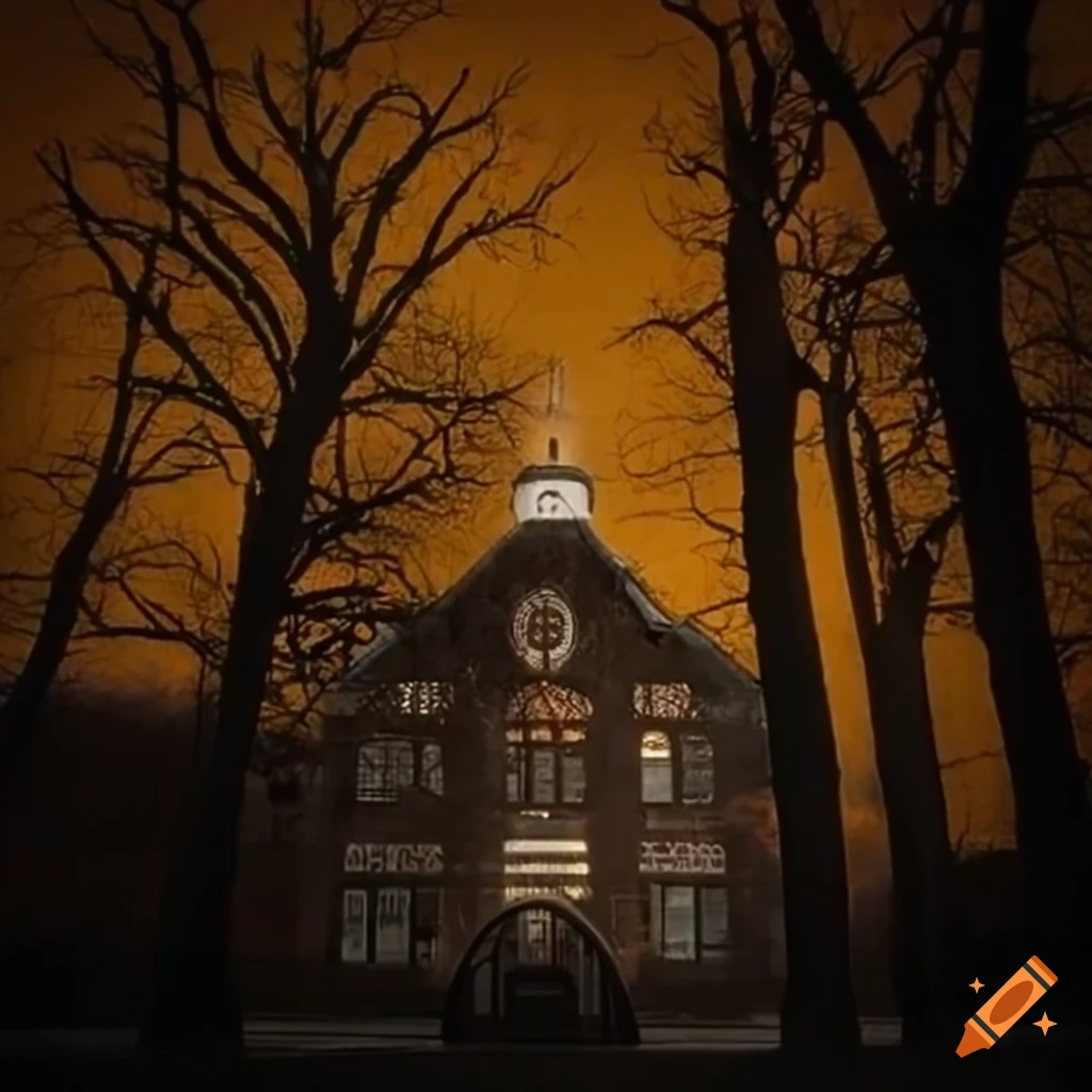 Illuminated concept in glowing letters on Craiyon