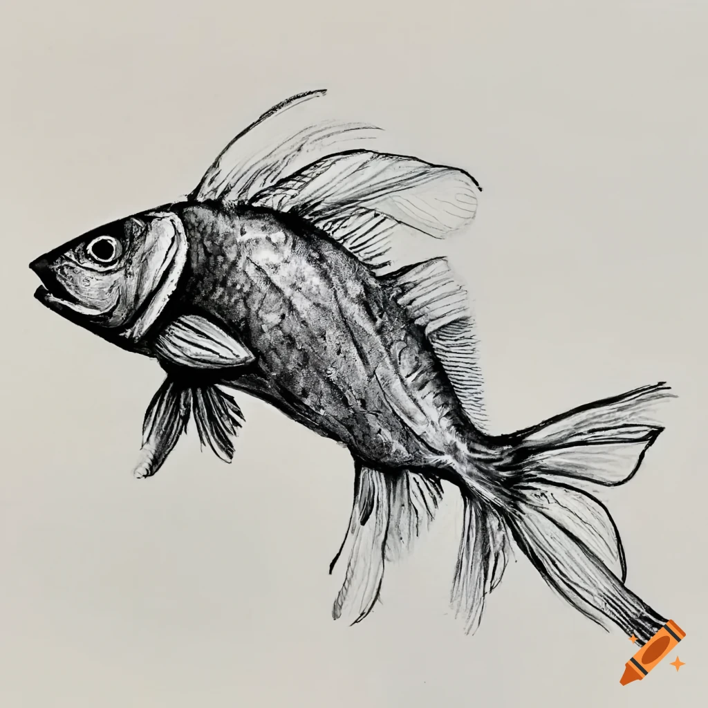 Fish on Craiyon