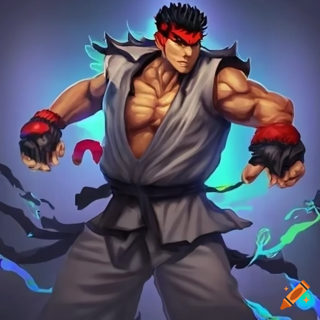 Ryu banner on Craiyon