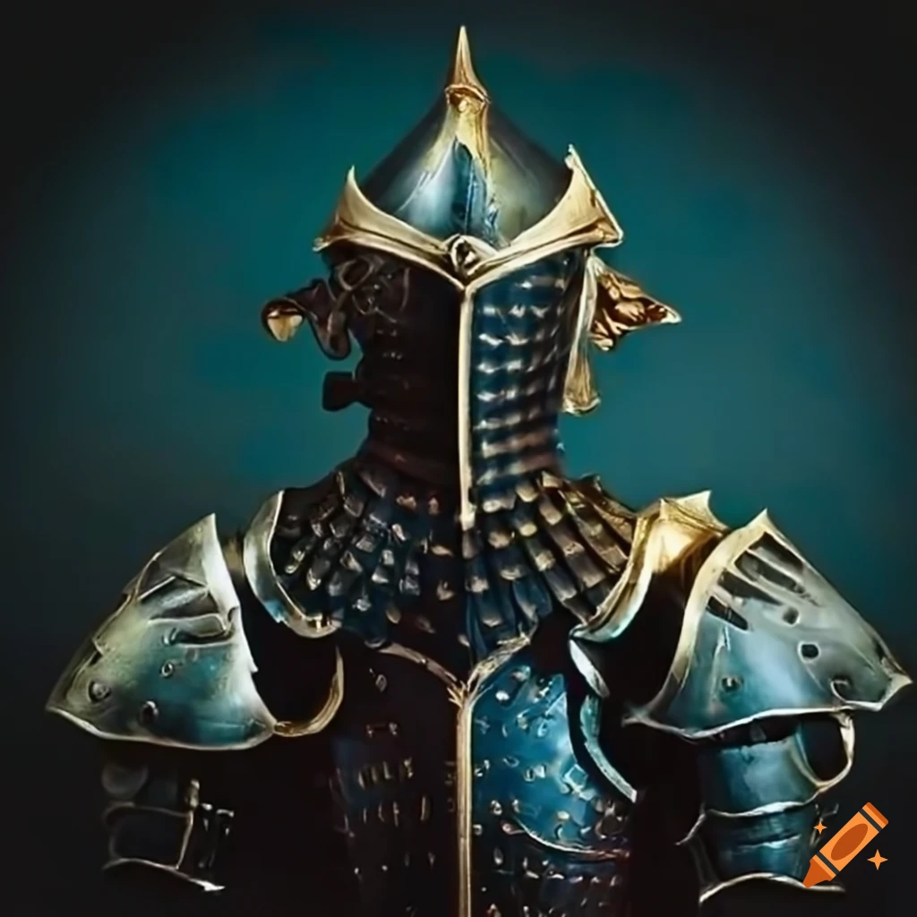 Magical armor on Craiyon