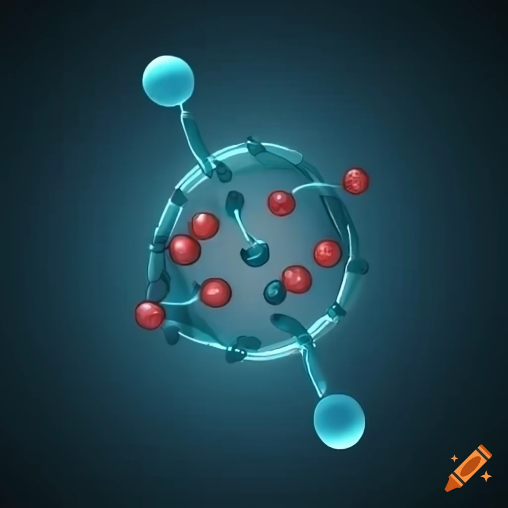 Drawing of an electron on Craiyon