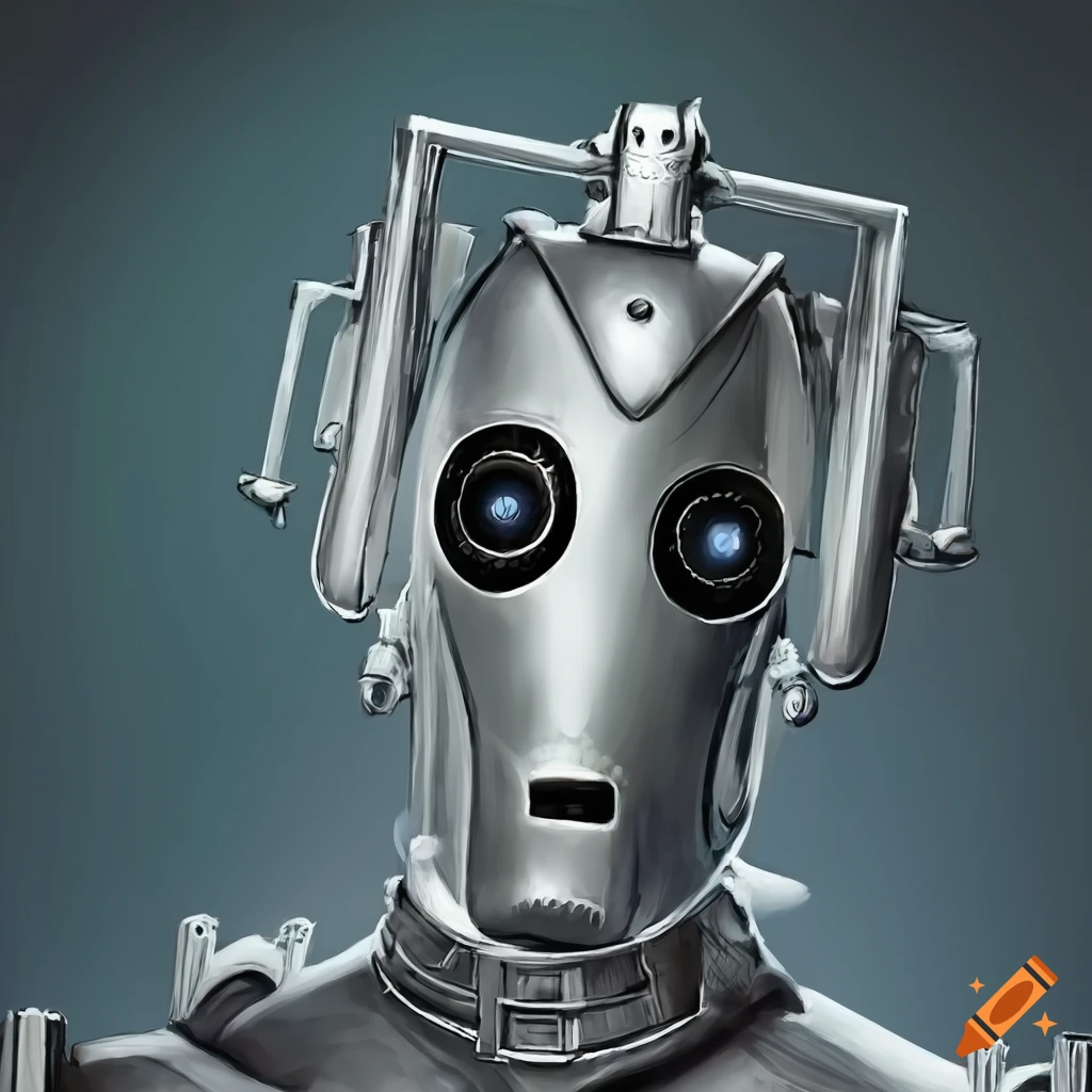 1920s cyberman on Craiyon