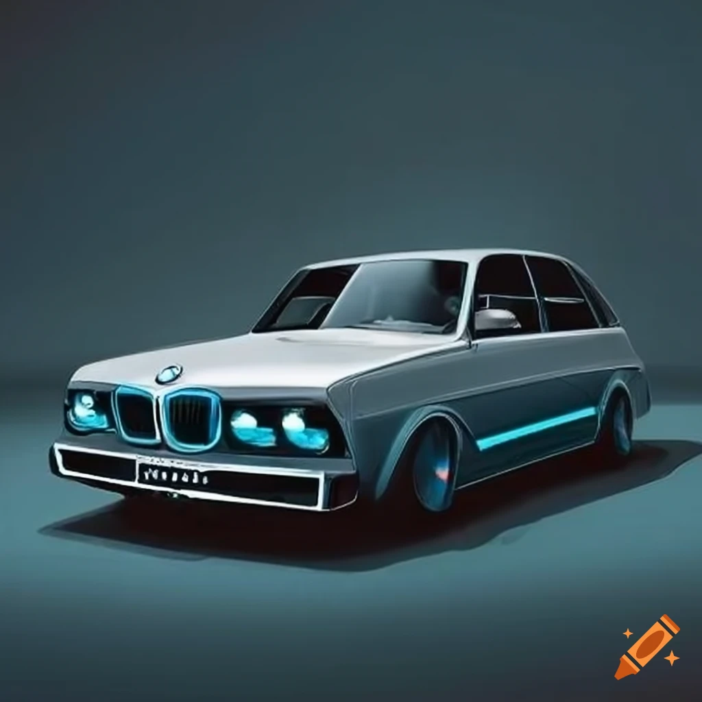 Futuristic bmw e50 on Craiyon