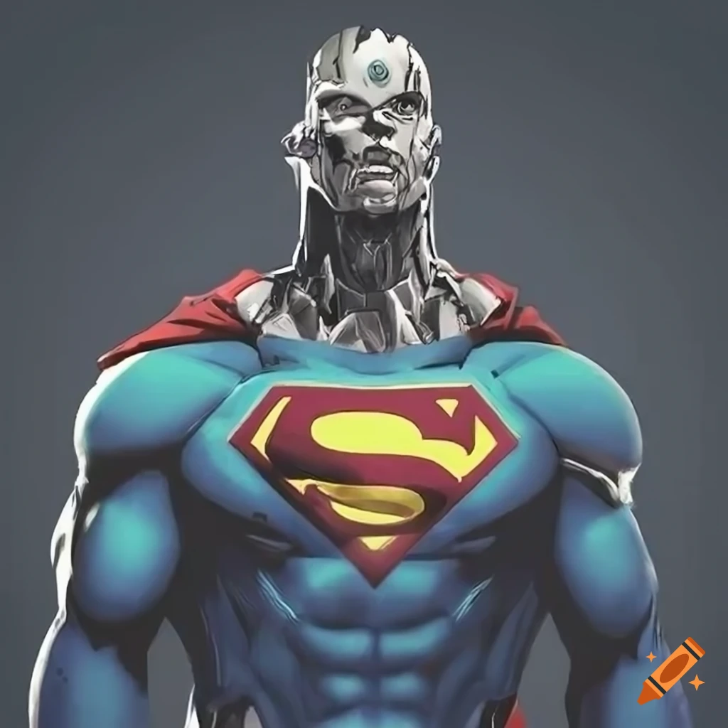 Cyborg superman on Craiyon