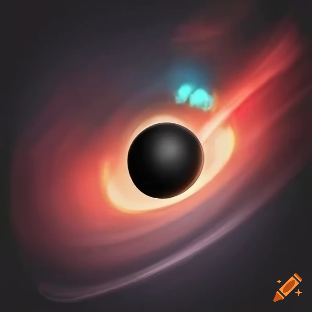 Spin attack against a black background on Craiyon