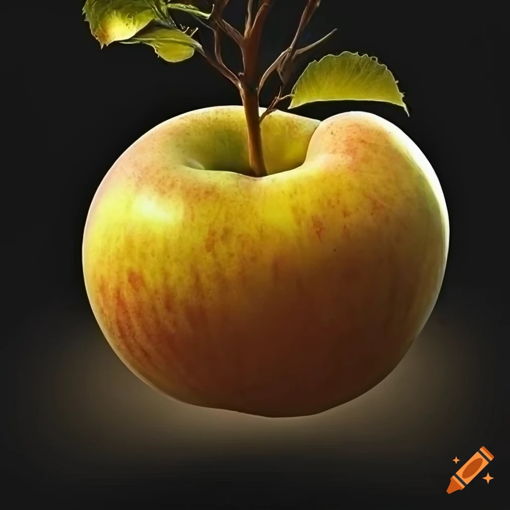 Golden apple tree on Craiyon