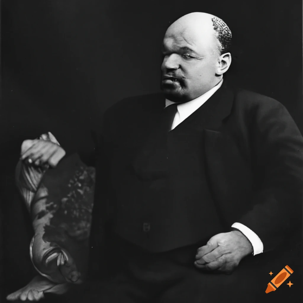 Portrait of vladimir lenin on Craiyon