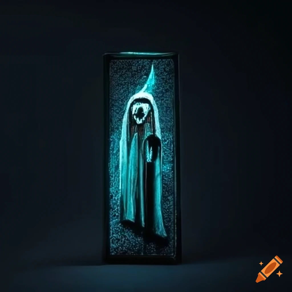 Ghost patch with stunning lighting on Craiyon