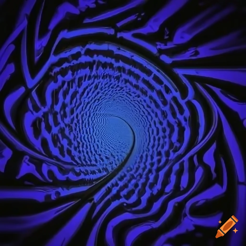 Infinite 3d illusion pattern on Craiyon