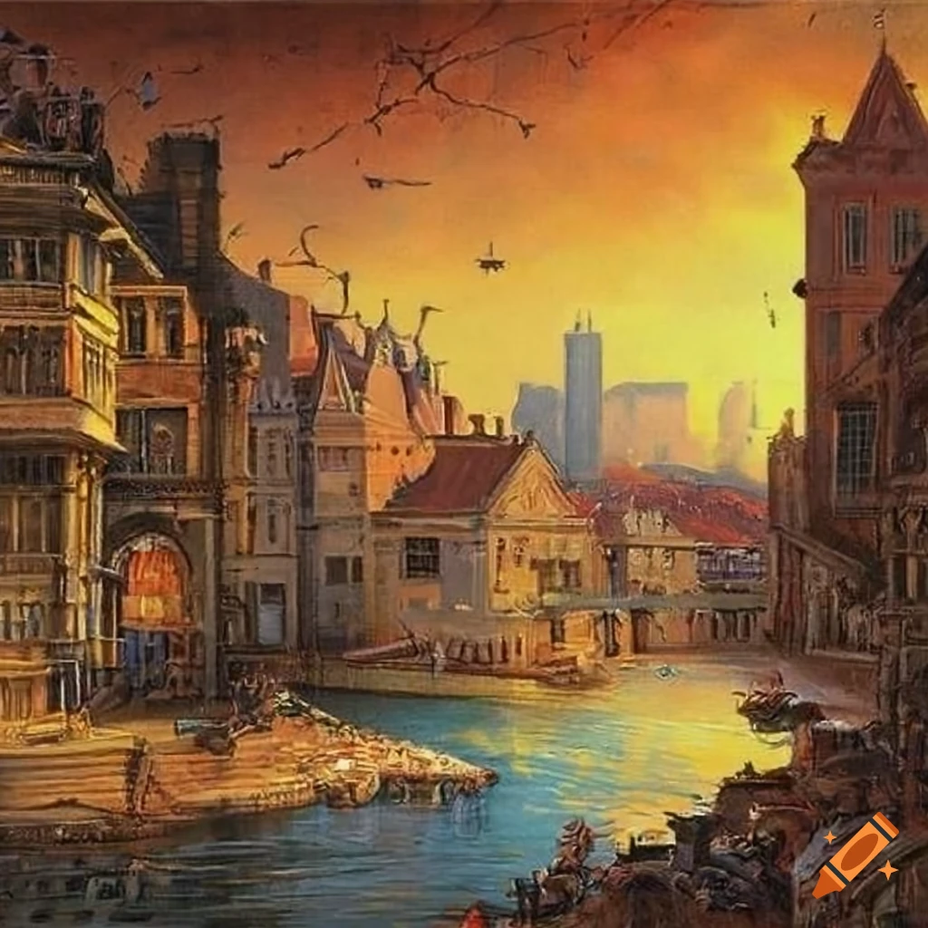 Highly detailed exceptional work poster by james gurney on Craiyon