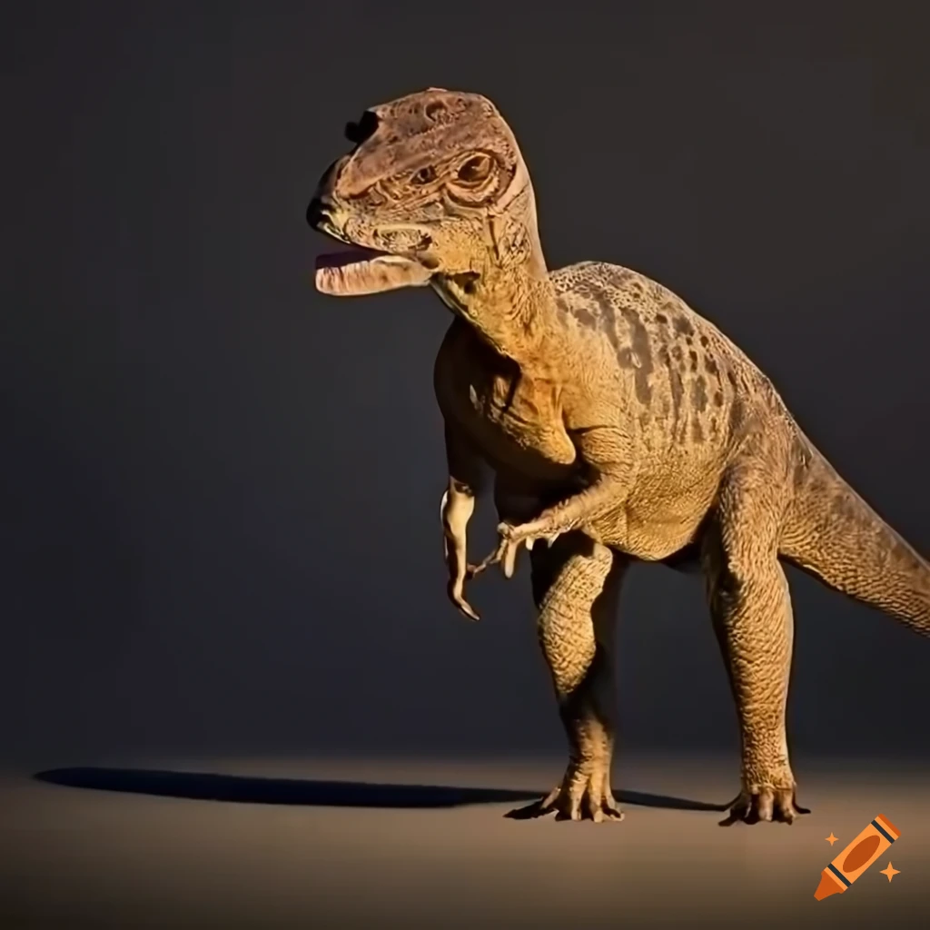 Accurate pachycephalosaurus dinosaur with detailed color pattern and ...