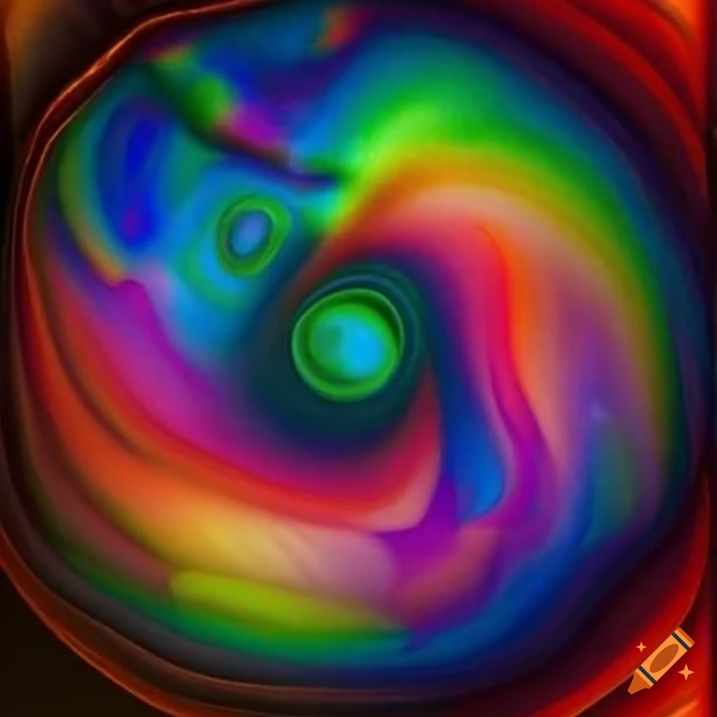 Bubbles of multiple colors on Craiyon