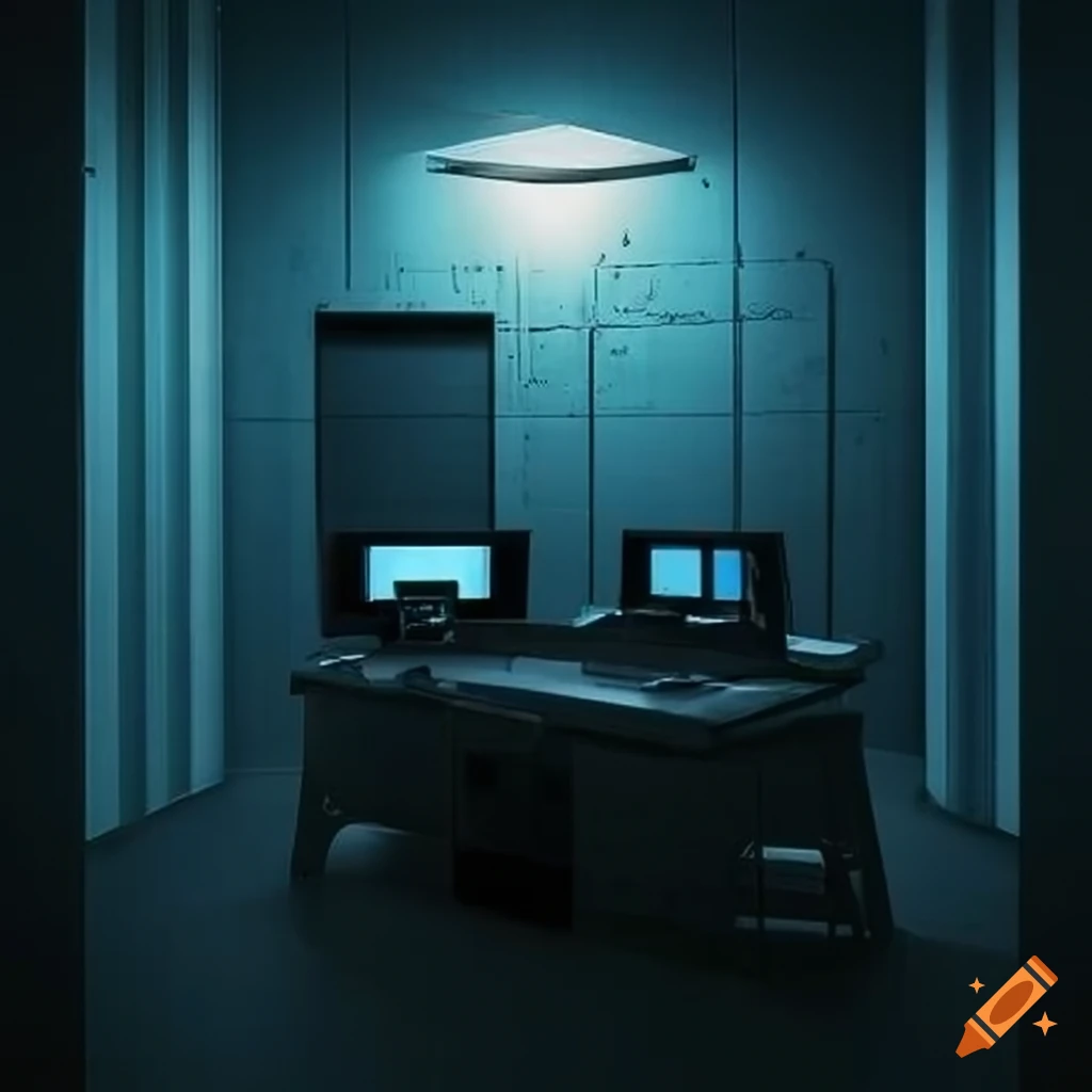 Security room on Craiyon