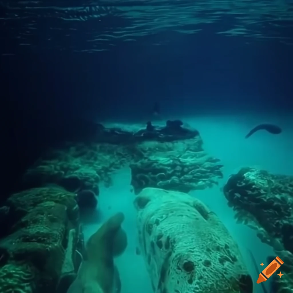 Underwater exploration on Craiyon