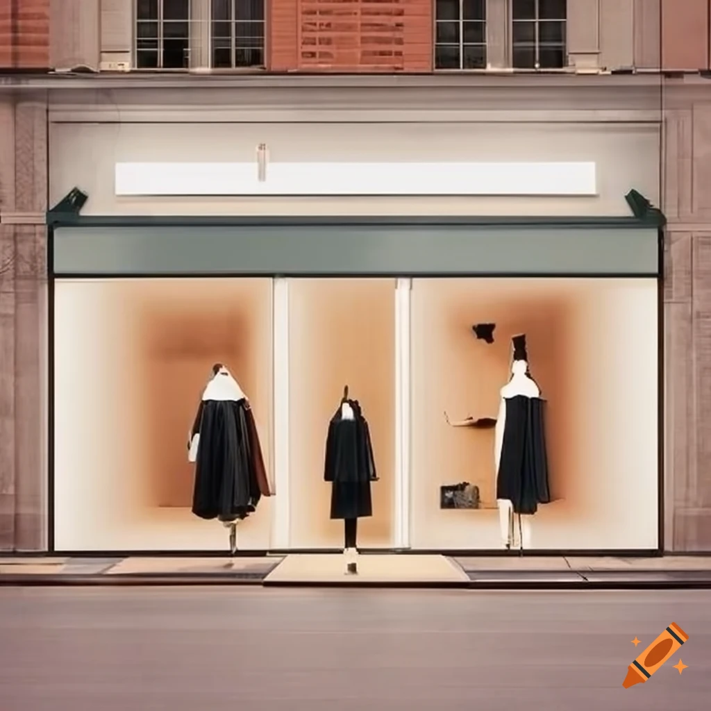 Zara store front on Craiyon