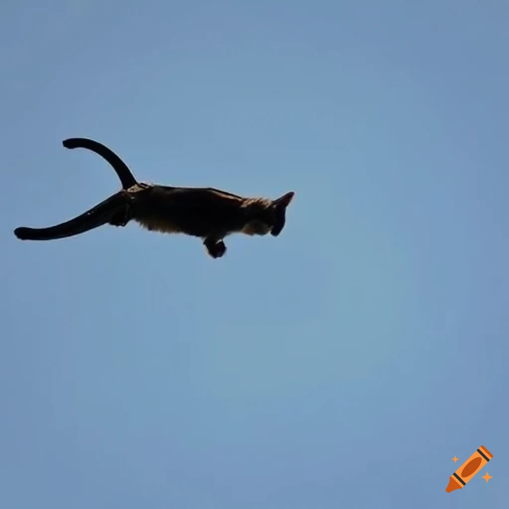 Cat flying a jet on Craiyon
