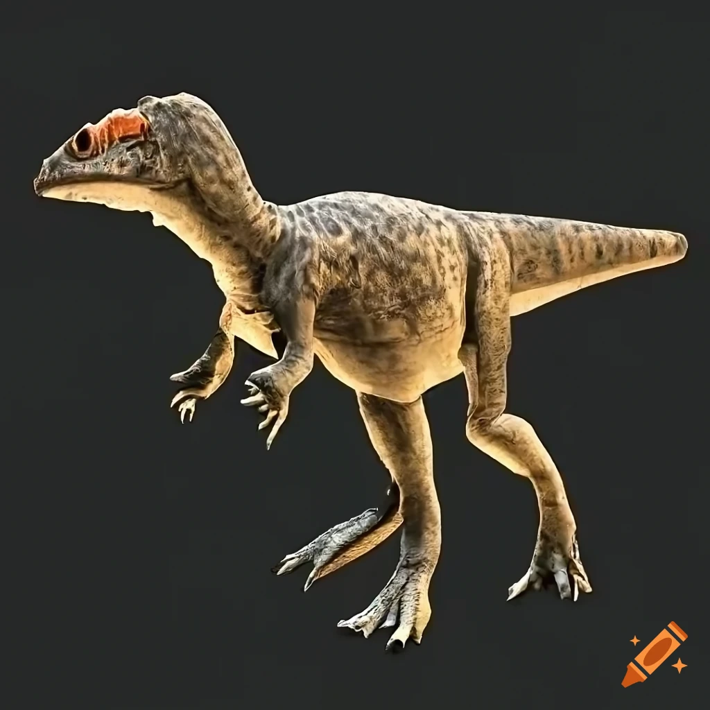Detailed full body view of a pachycephalosaurus dinosaur with intricate ...