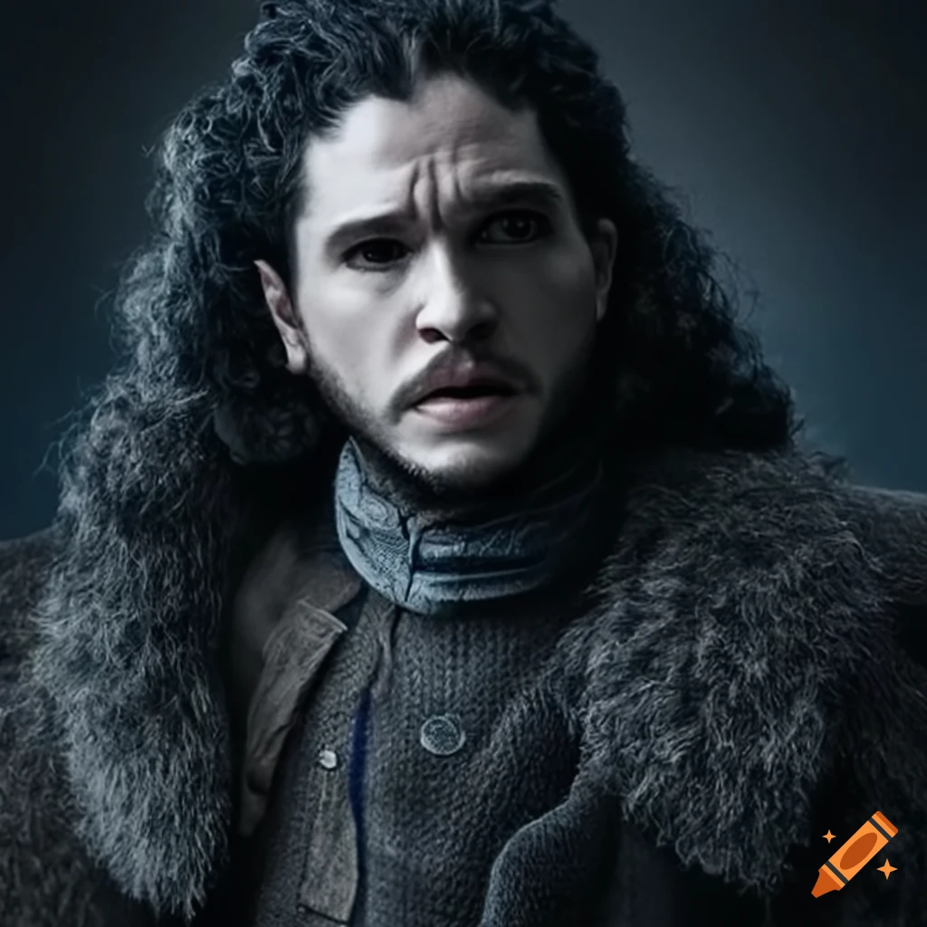 Jon snow on Craiyon