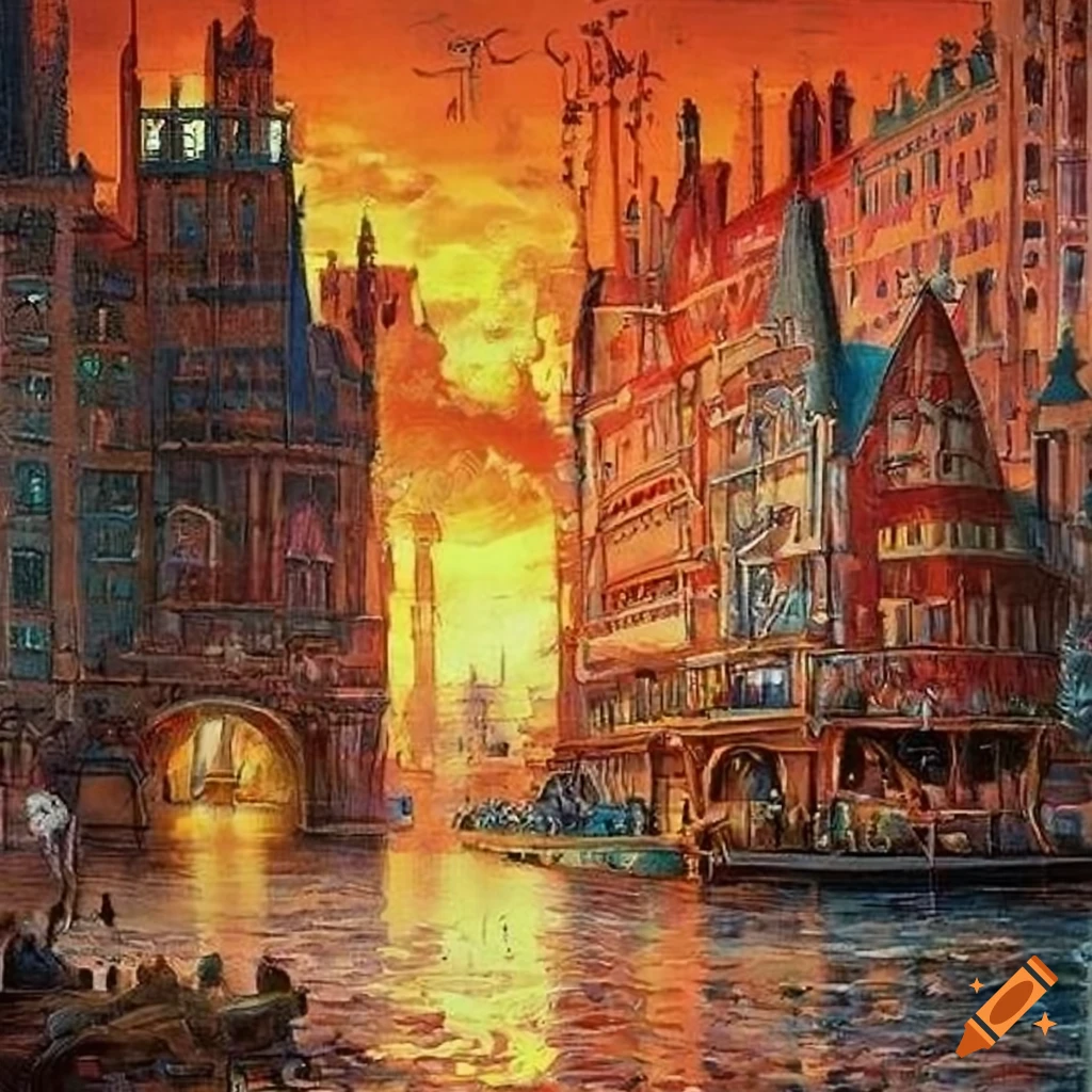 Highly detailed exceptional poster by james gurney on Craiyon