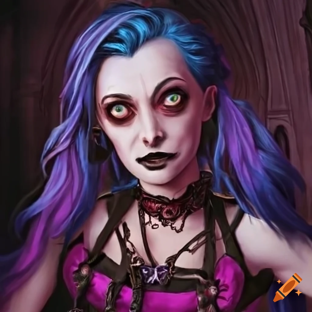 Scary victorian jinx on Craiyon