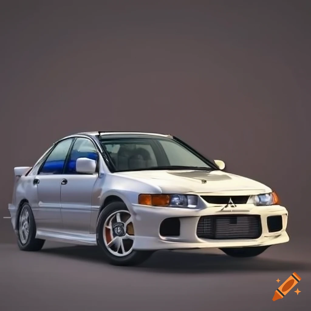 Mitsubishi lancer evo iv on Craiyon