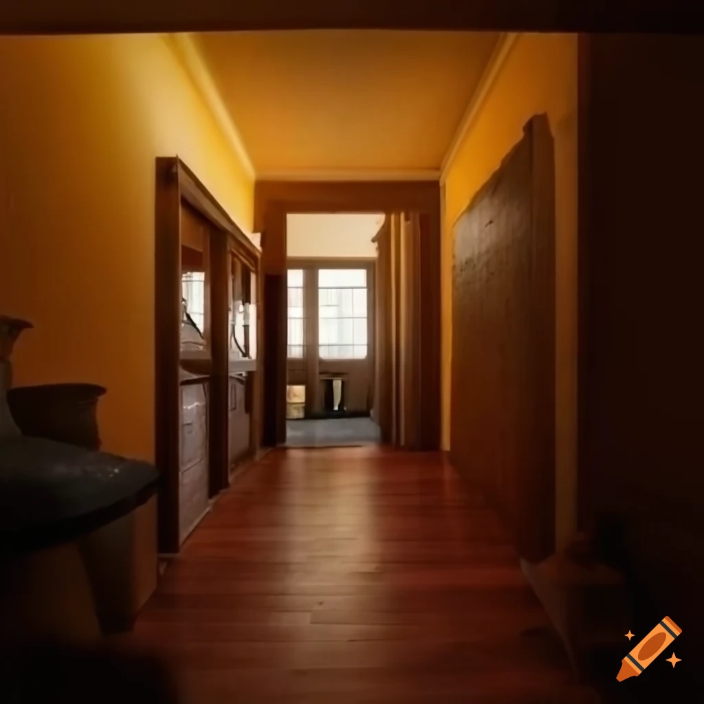 Grandparents' house liminal space on Craiyon