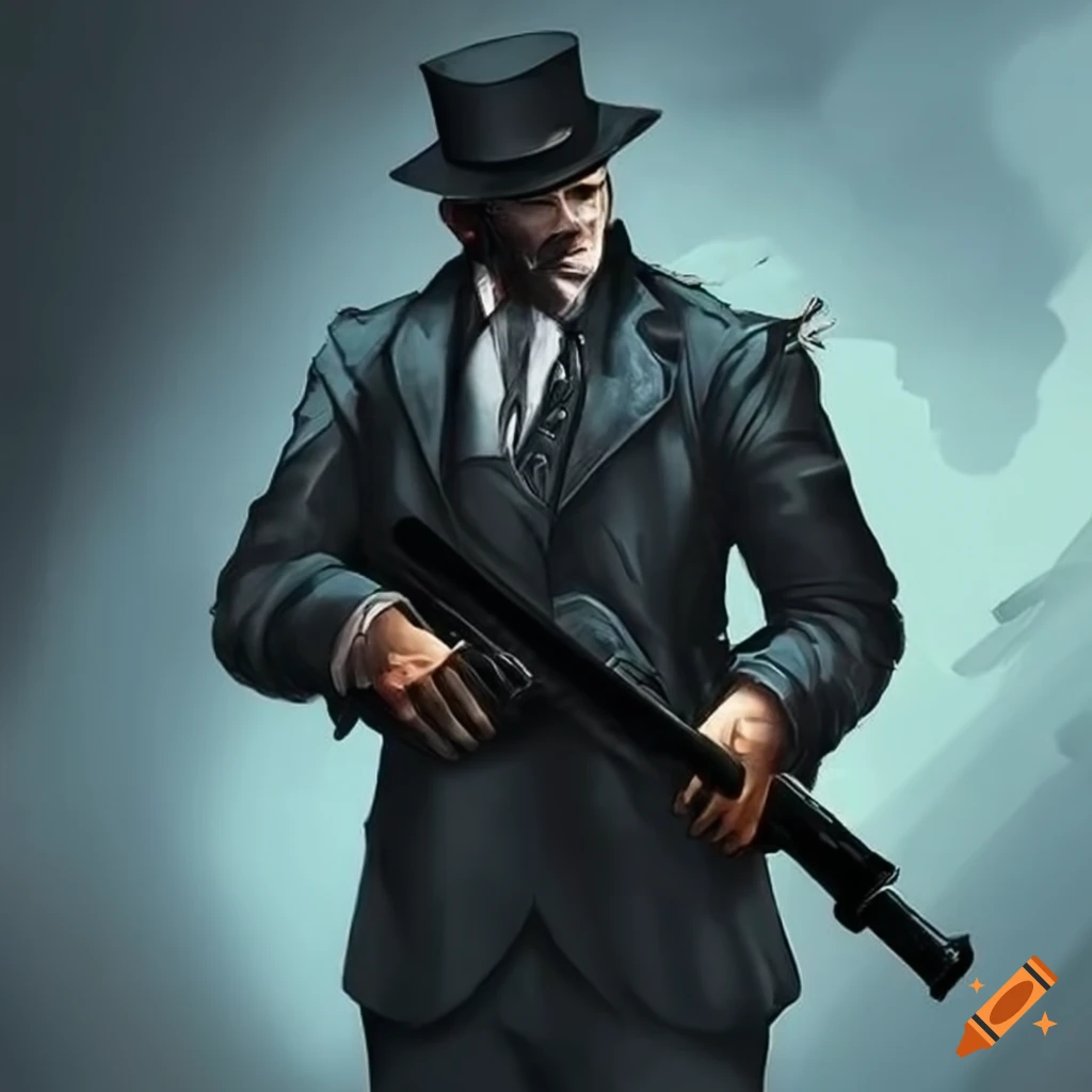 Mafia henchman on Craiyon